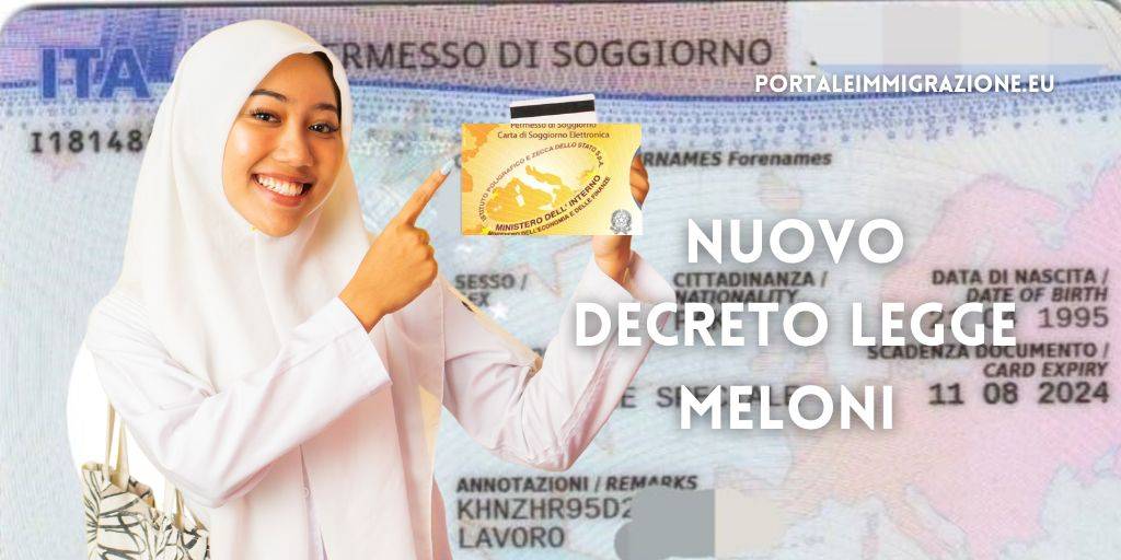 Nuovo decreto legge immigrazione di Meloni su flussi e richiedenti ...